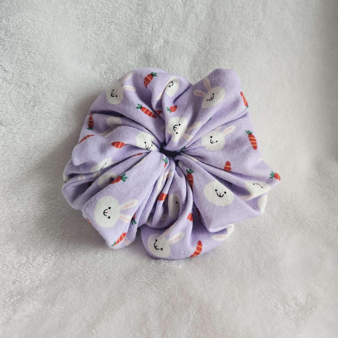 Jumbo Bunny Unbreakable Scrunchie for Thick Hair - Etsy