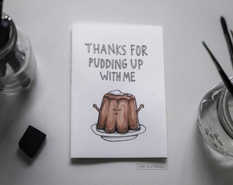 Grateful pun card | Etsy