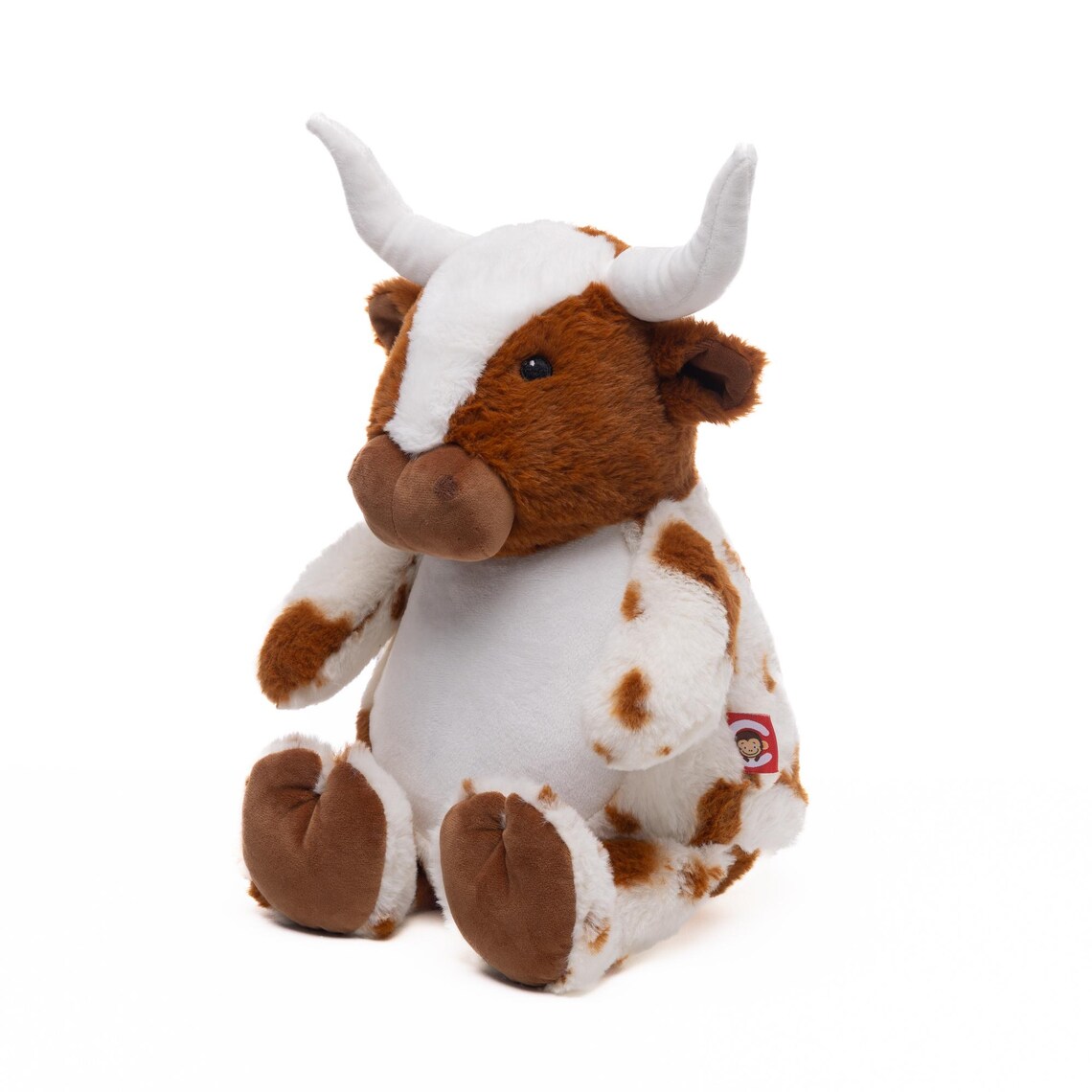Personalised Texas Longhorn Cubbies | Custom Embroidered Stuffed Animal ...