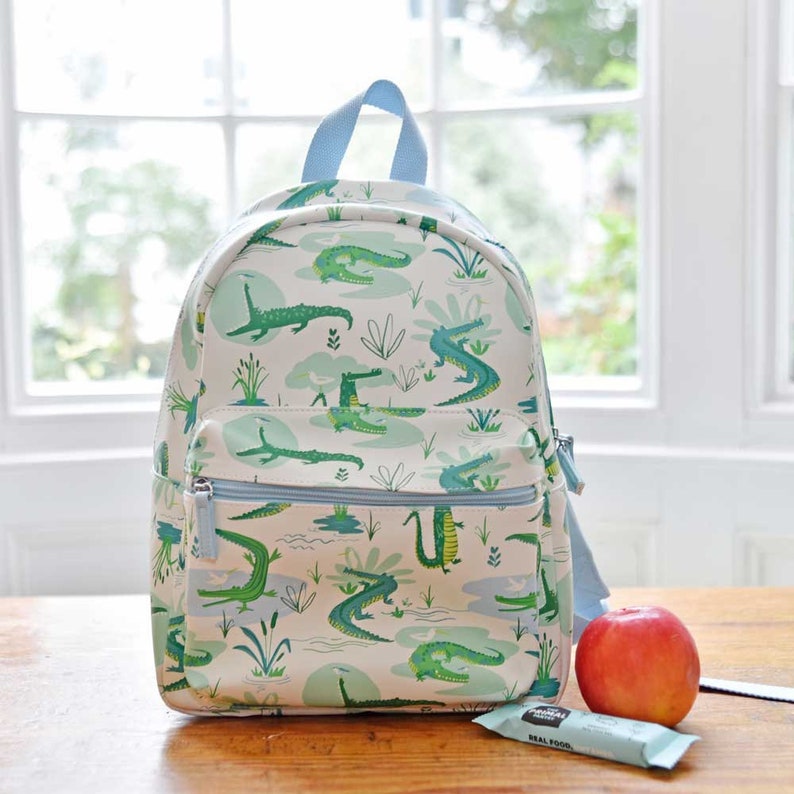 Personalised Child's Crocodile Backpack Rucksack, Powell Craft ...
