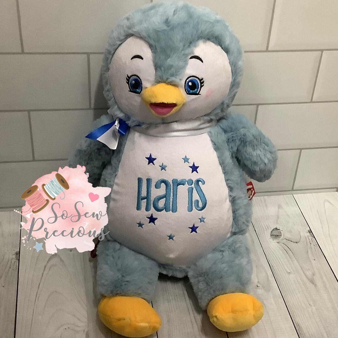 Cubbies Penguin, Personalised Teddy Bear, Great Birthday Gift for Kids ...