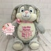 Personalised Cubbies Bunny Rabbit, Embroidered Baby Gift, Teddy Bear ...