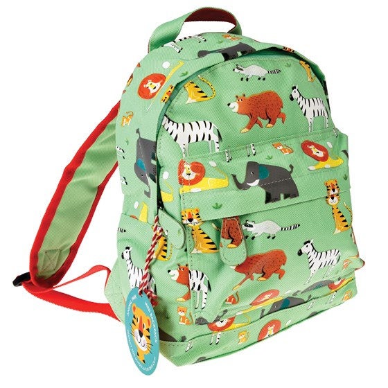 Personalised Child's Mini Backpack Rucksack Safari - Etsy UK