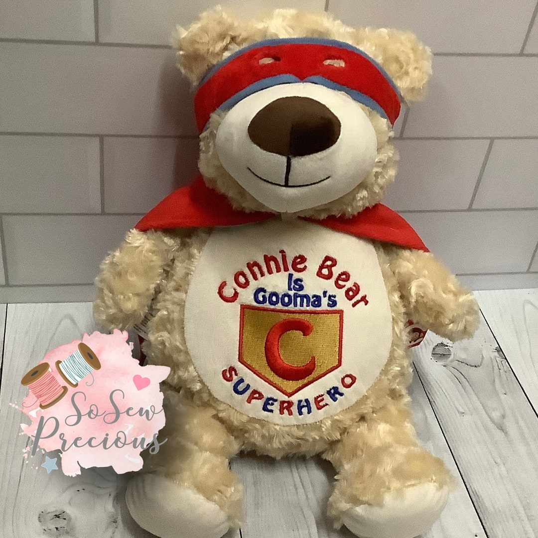 Cubbies Hero Teddy Bear, New Baby Gift, New Baby, Embroidered and ...