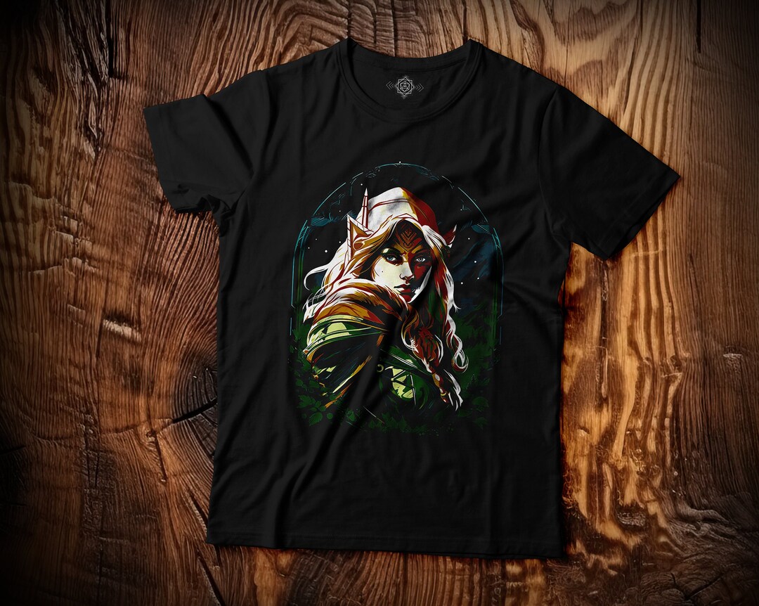 The Elven Ranger! UK T Shirt Dice Dnd D20 Gaming Rpg D and D Cool Gift ...