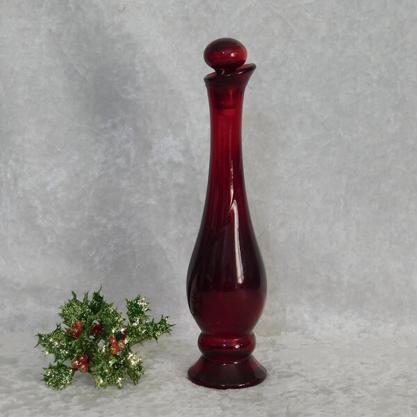 Red Art Glass - Etsy