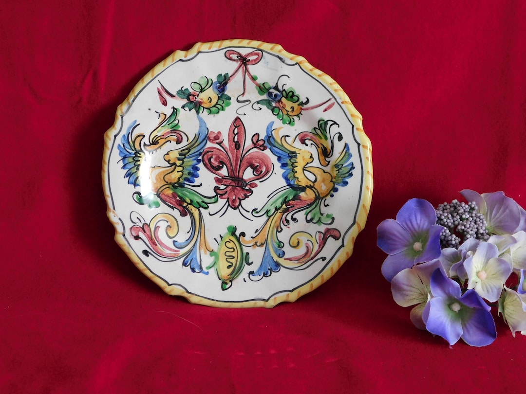 Cellini Pottery Plate - Etsy