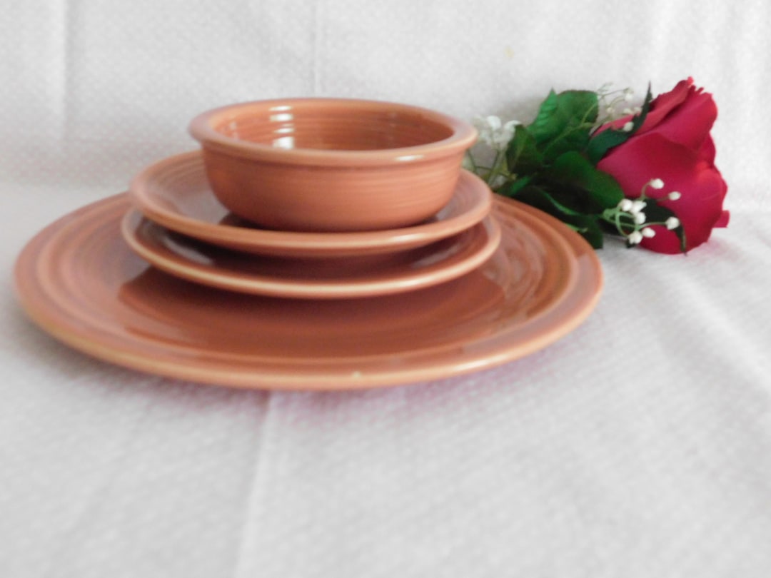 Vintage Rose Fiestaware - Etsy