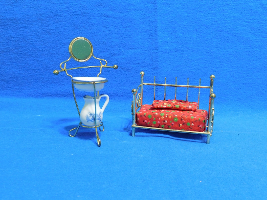 Brass Doll House Furniture - Etsy