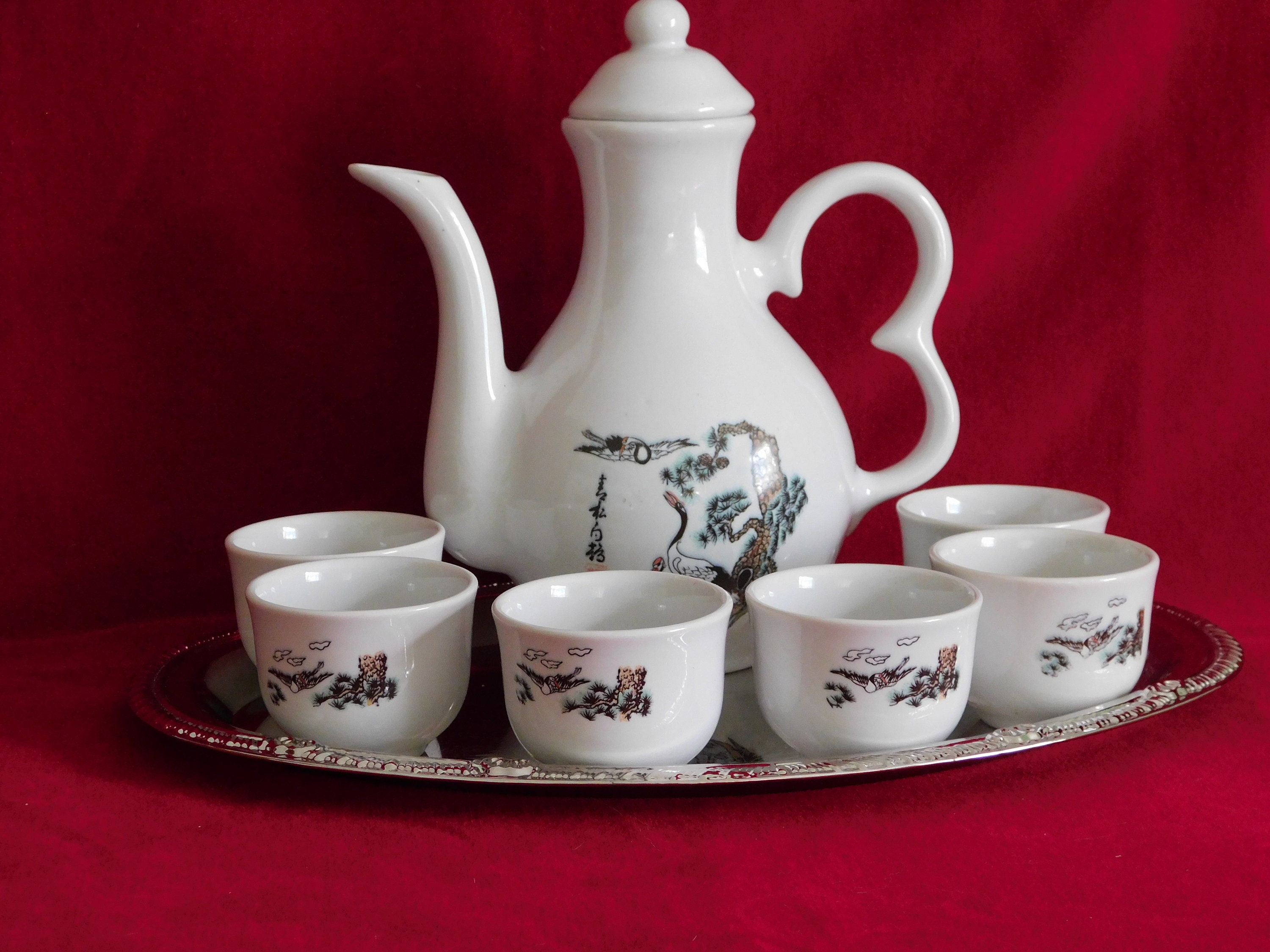Korean Tea Set - Etsy