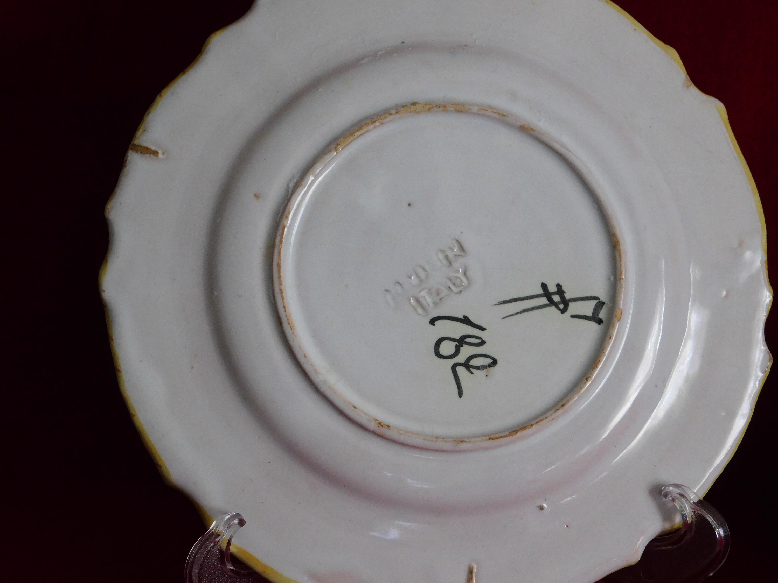 Cellini Pottery Plate - Etsy