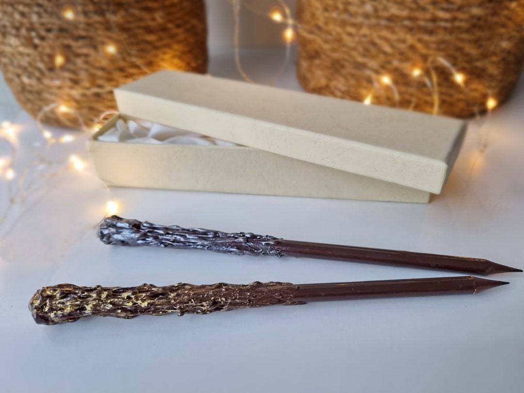 Magic Wand Pencil and Magic Wand Pen Wizard Party Gifts HP - Etsy
