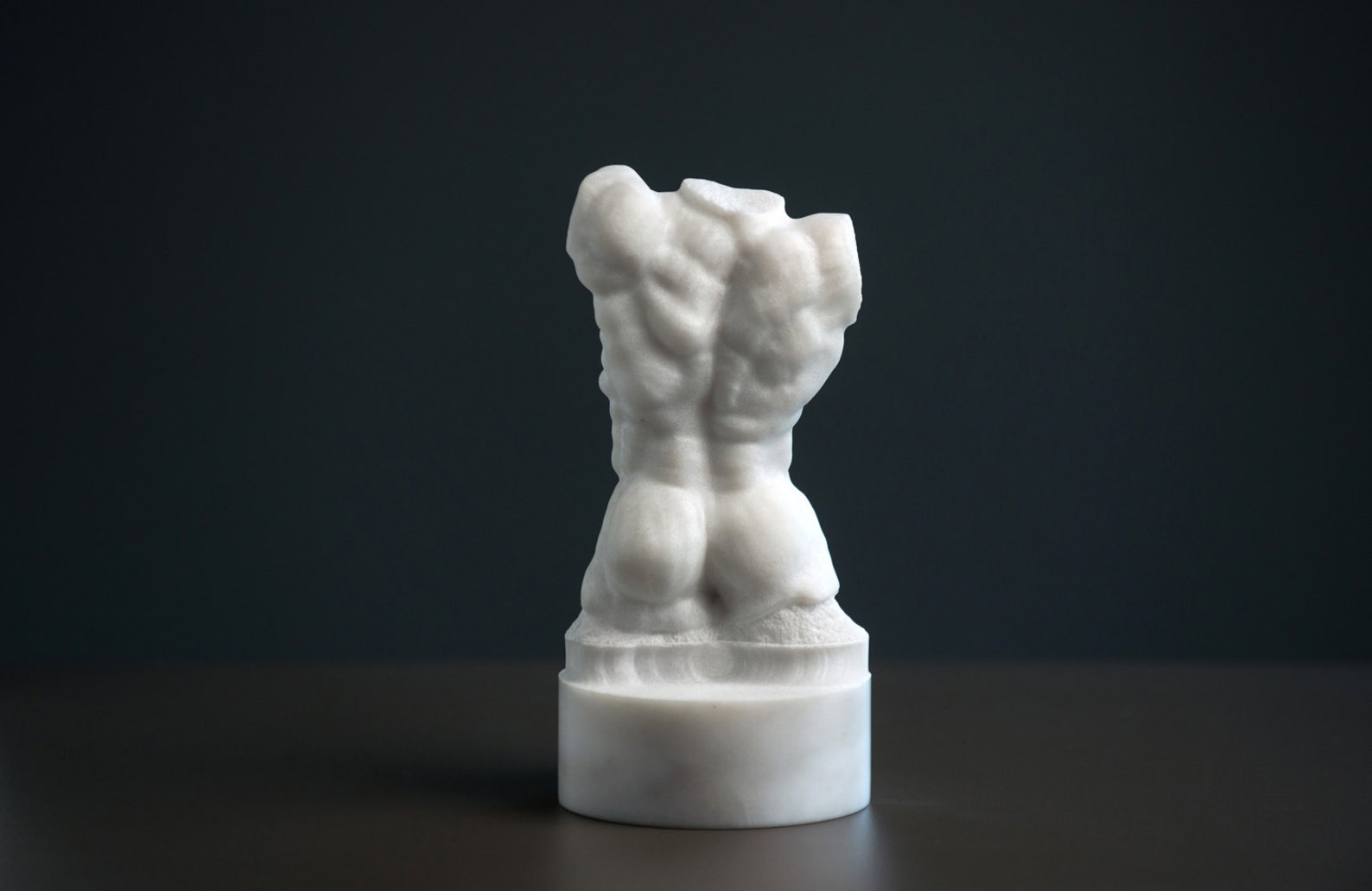 MARBLE Statue Torso of the Falling Man by Rodin Carved Artist | Etsy