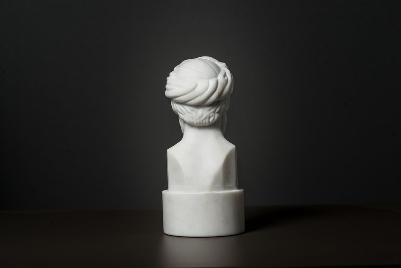 Carved MARBLE Bust of Pythagoras of Samos Statue Greek Marble - Etsy