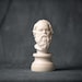 MARBLE Bust of Philosopher Socrates Carved Statue Figurine Artist ...