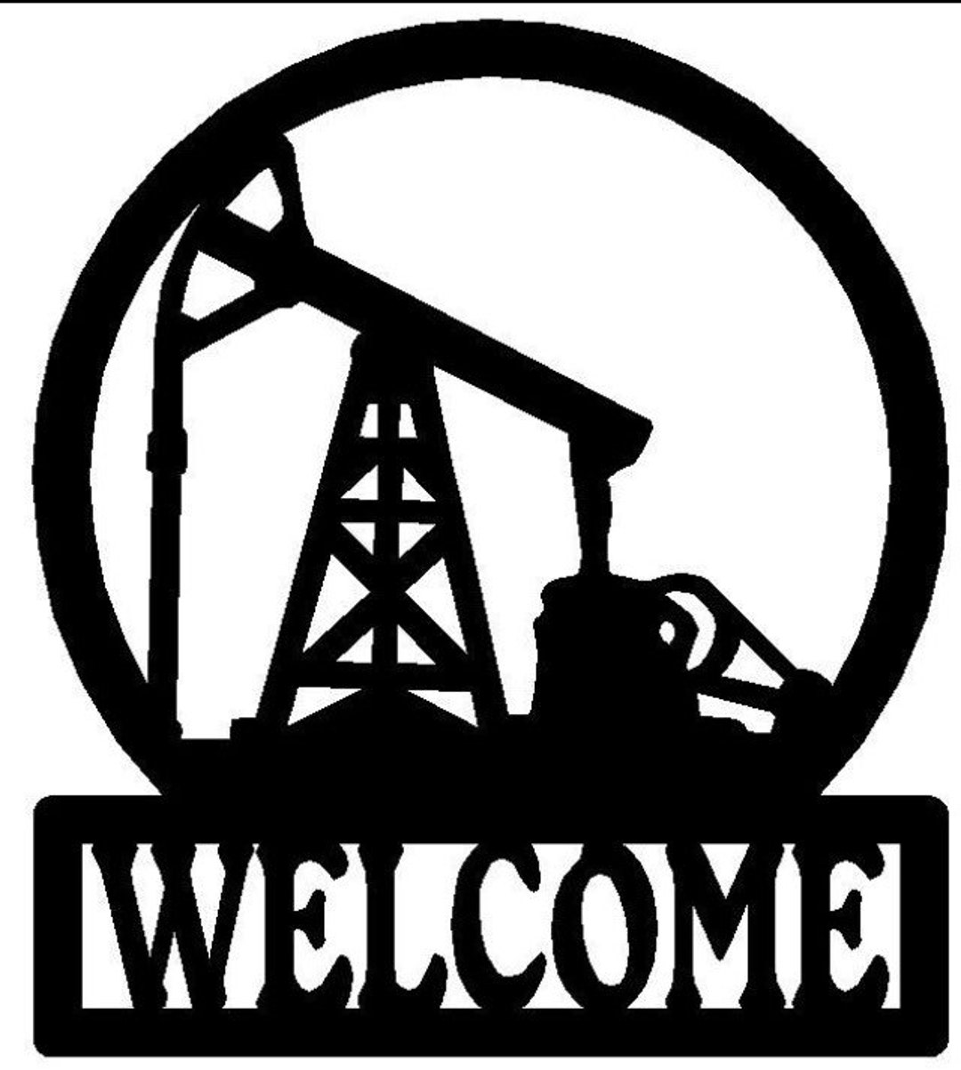 Personalized Oilfield Decor Front Door Decor Oilfield Sign - Etsy