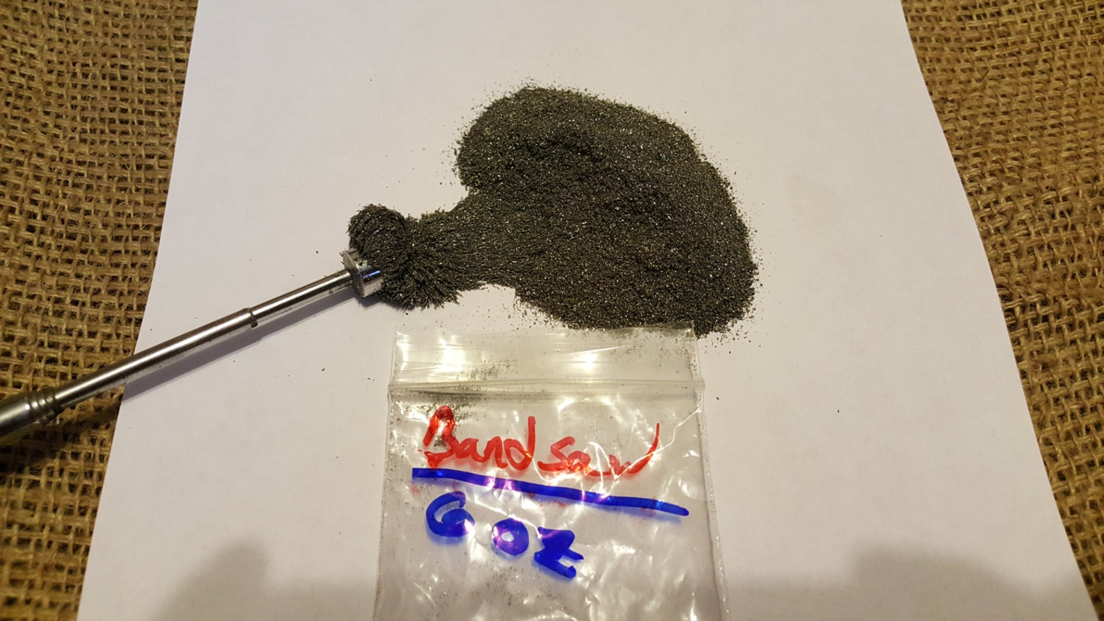 IRON SHAVINGS STEEL Metal Scrap Filings Scrap Science Experiment ...