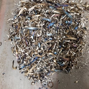 IRON SHAVINGS STEEL Metal Scrap Filings Scrap Science Experiment Drill ...