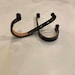 Hand Forged GUN HOOKS Iron Gun RACK Hook Rack Hanger Rack Wall Decor ...
