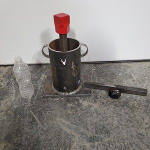 ROCK CRUSHER (extra Large Size) FRIT Maker Glass Breaker Ore Crusher ...