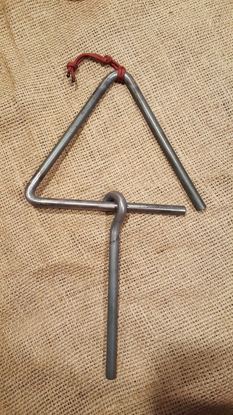 Triangle Dinner Bell Western Chuck Wagon Bell Farm Cowboy - Etsy