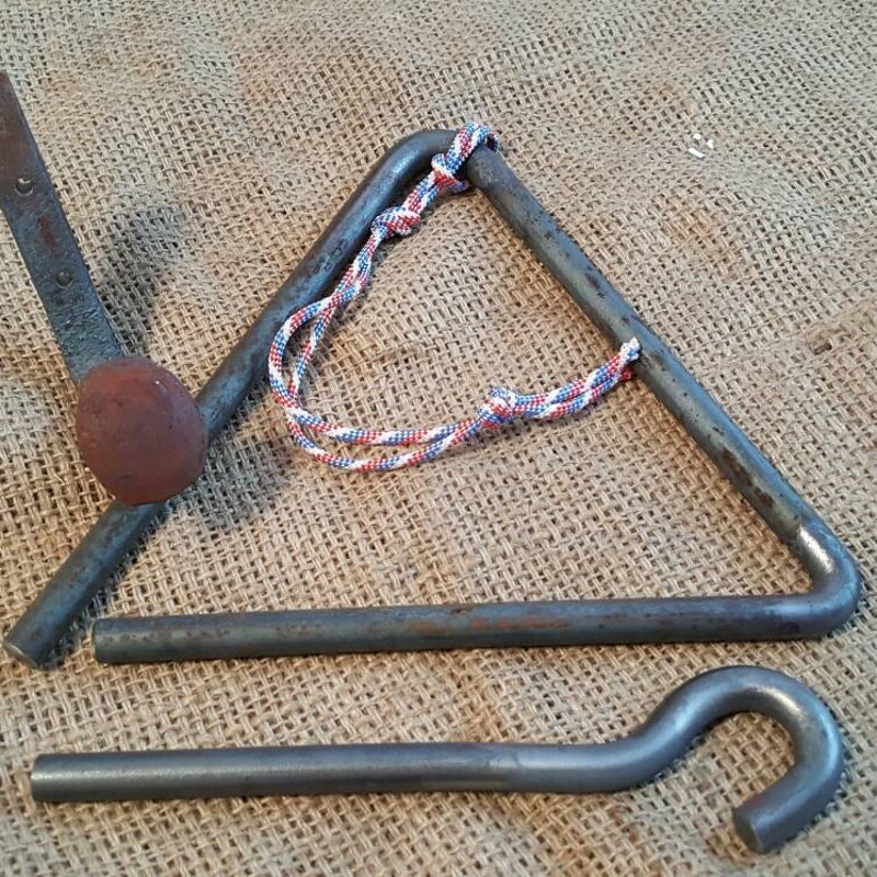 Triangle Dinner Bell - Etsy