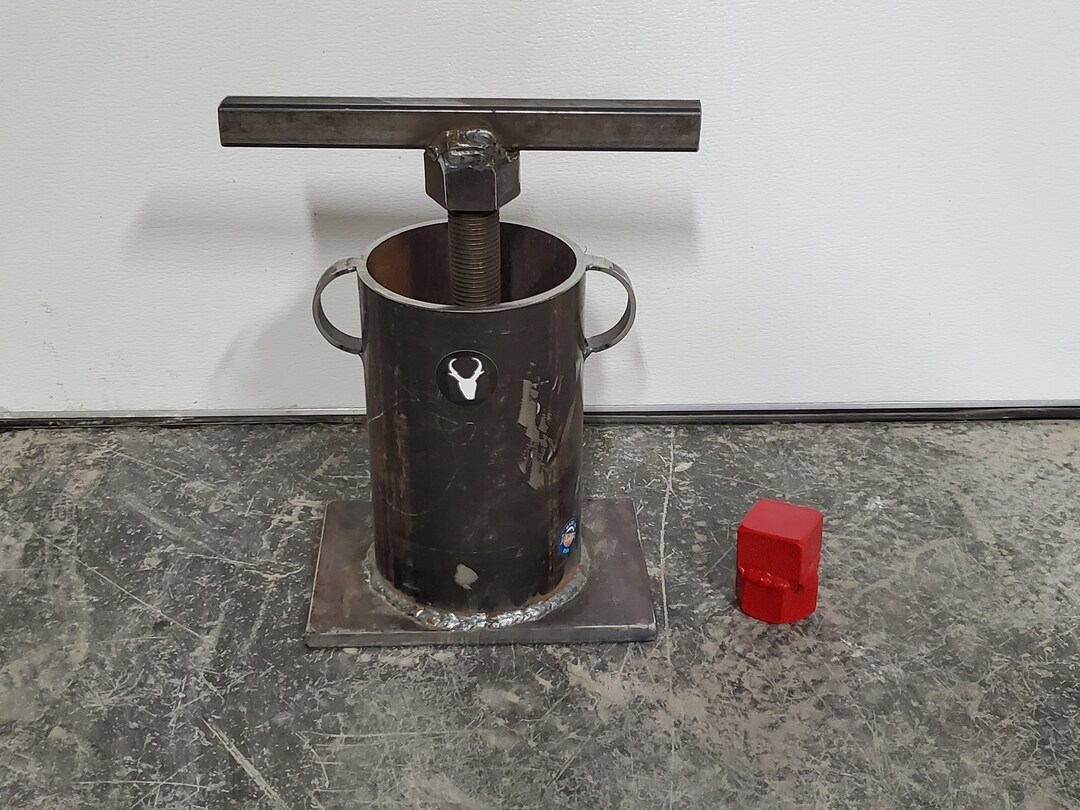 ROCK CRUSHER (extra Large Size) FRIT Maker Glass Breaker Ore Crusher ...