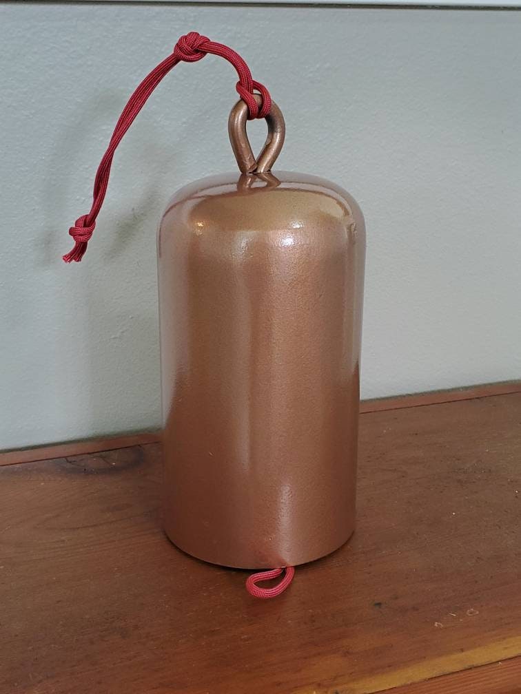 Cylinder TANK BELL ranch bell dinner chime wind — Pronghorn Ironworks