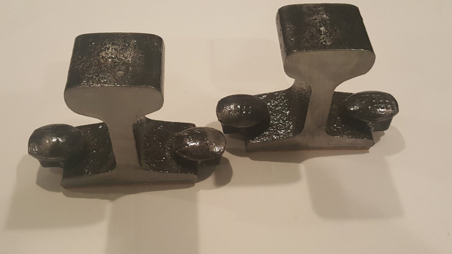 Railroad Bookends Train Track Bookends Steel Bookends Metal RR - Etsy