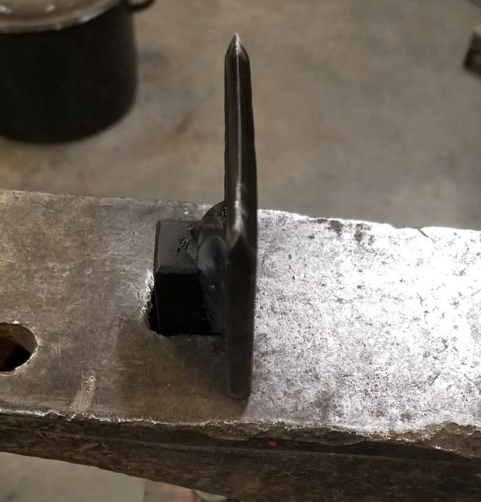Blacksmith Hot Cut Hardy Scroll Anvil Forge Tools Blacksmith Striking ...