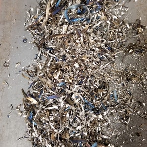 IRON SHAVINGS STEEL Metal Scrap Filings Scrap Science Experiment Drill ...