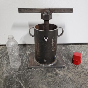 ROCK CRUSHER (extra Large Size) FRIT Maker Glass Breaker Ore Crusher ...