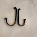 Hand Forged GUN HOOKS Iron Gun RACK Hook Rack Hanger Rack Wall Decor ...