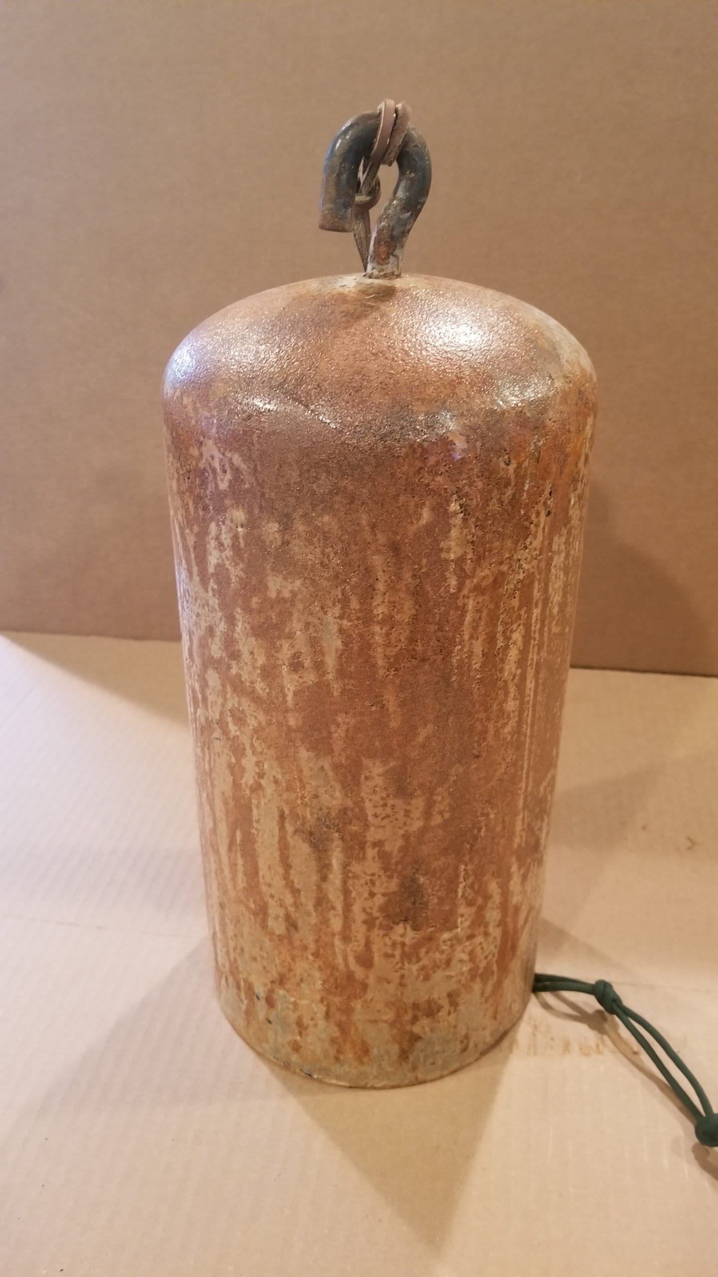 Cylinder TANK BELL ranch bell dinner chime large farmhouse — Pronghorn ...