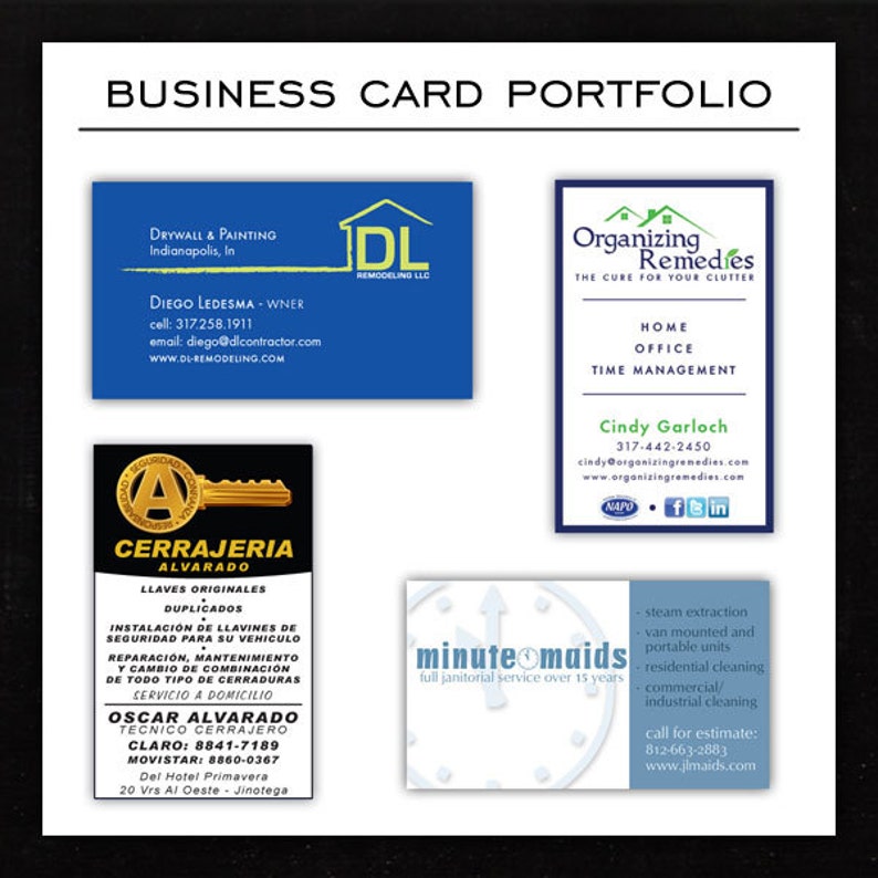 Custom Logo Design + Business Card Combo Package - Etsy