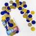 Royal Blue, Gold, & Gold Glitter Confetti | 150 Piece - 1" Circles ...