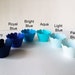 Set of 12 – Bright Blue Cupcake Wrappers – Standard Sized - Ready to ...
