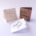3 X 3 Mini Note Cards Set of 12 Blank Folded - Etsy