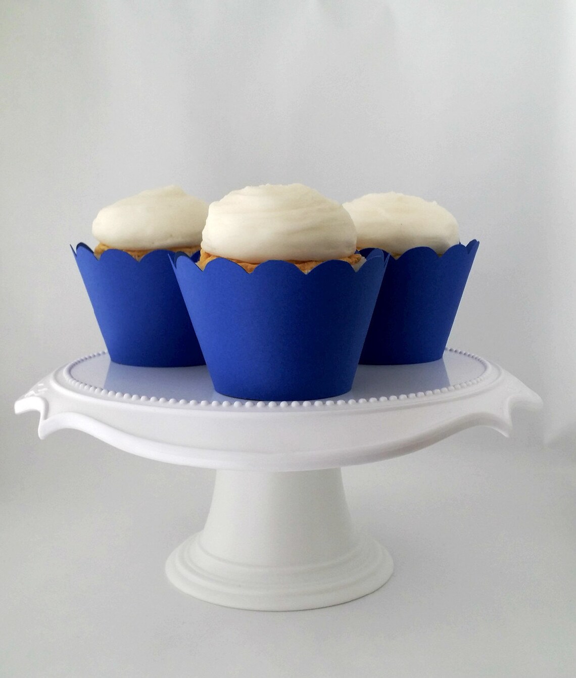 Set of 12 Royal Blue Cupcake Wrappers Standard Sized - Etsy