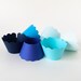 Set of 12 – Royal Blue Cupcake Wrappers – Standard Sized - Ready to ...