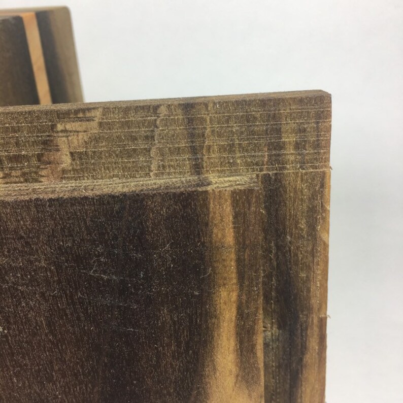 Small Wooden Box Modern Minimalist Made From Scrap Popular - Etsy