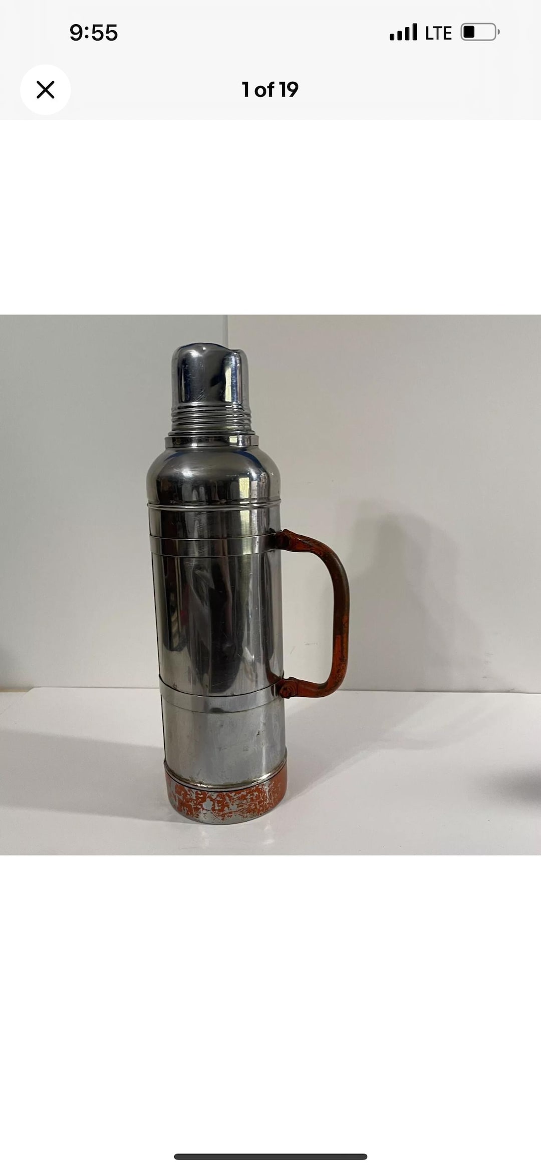 Vintage Stanley Super Vac Thermos, 16" Display Piece - Etsy