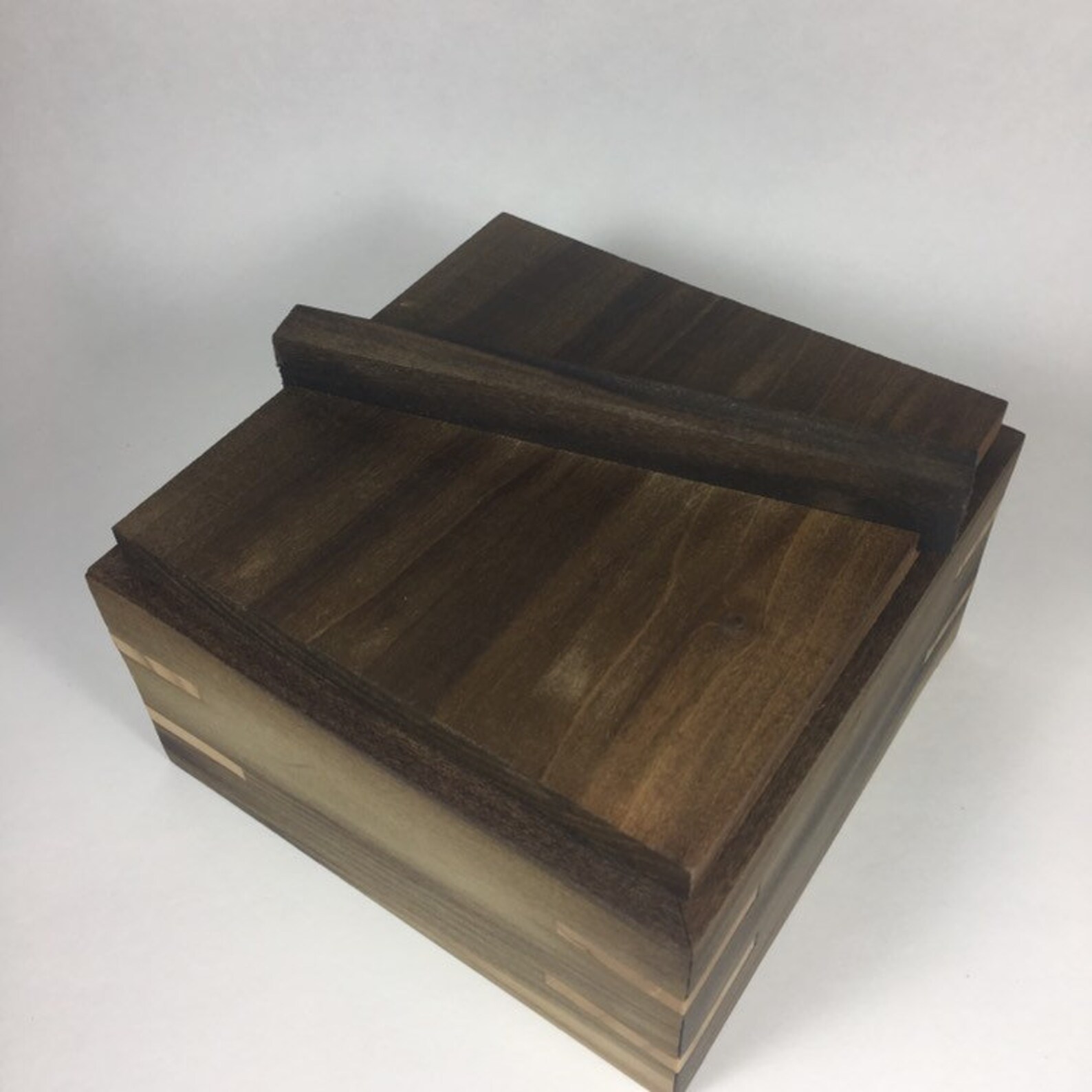 Small Wooden Box Modern Minimalist Made From Scrap Popular - Etsy
