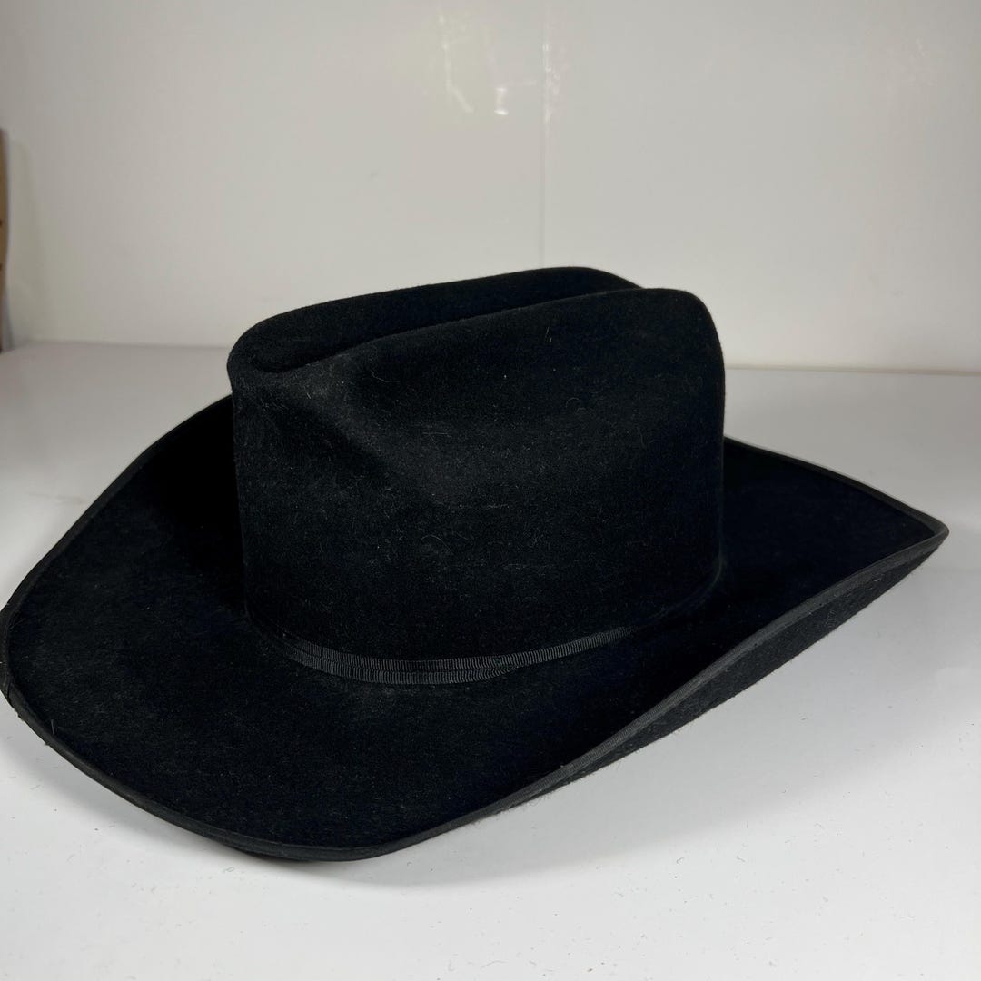 Vintage Davis Hat Company Cowboy Hat Tristofelt Hat Size 6 3/4 - Etsy