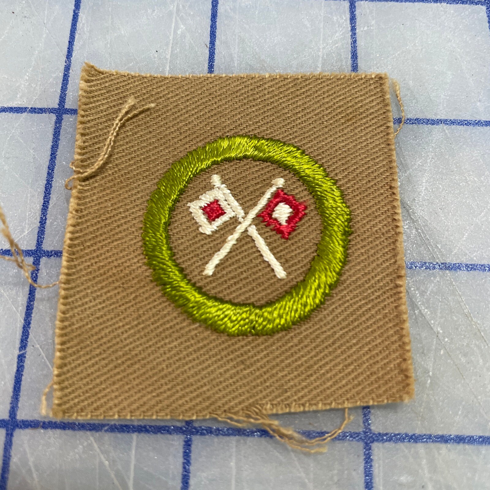 Merit Badge Type a Signaling Reverse Boy Scouts BSA Badge Patch - Etsy