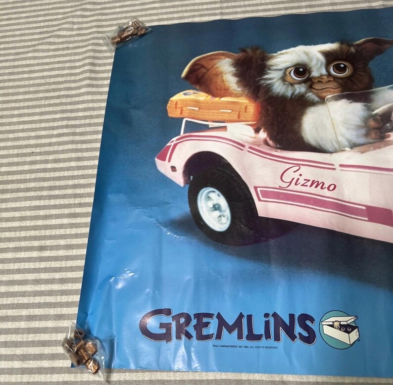 Gremlins Original Vintage Poster 1984 *starmakers* Gizmo 22” X 32" - Etsy