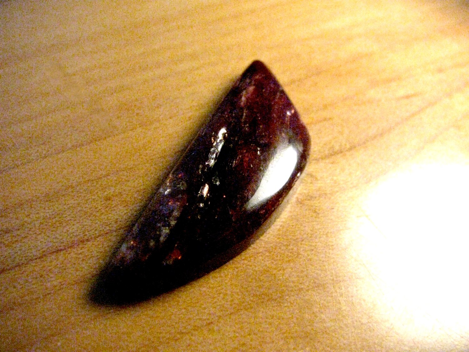 Russian Muscovite Red Mica Cabochon Russia Red Muscovite 40mm x 13mm x ...