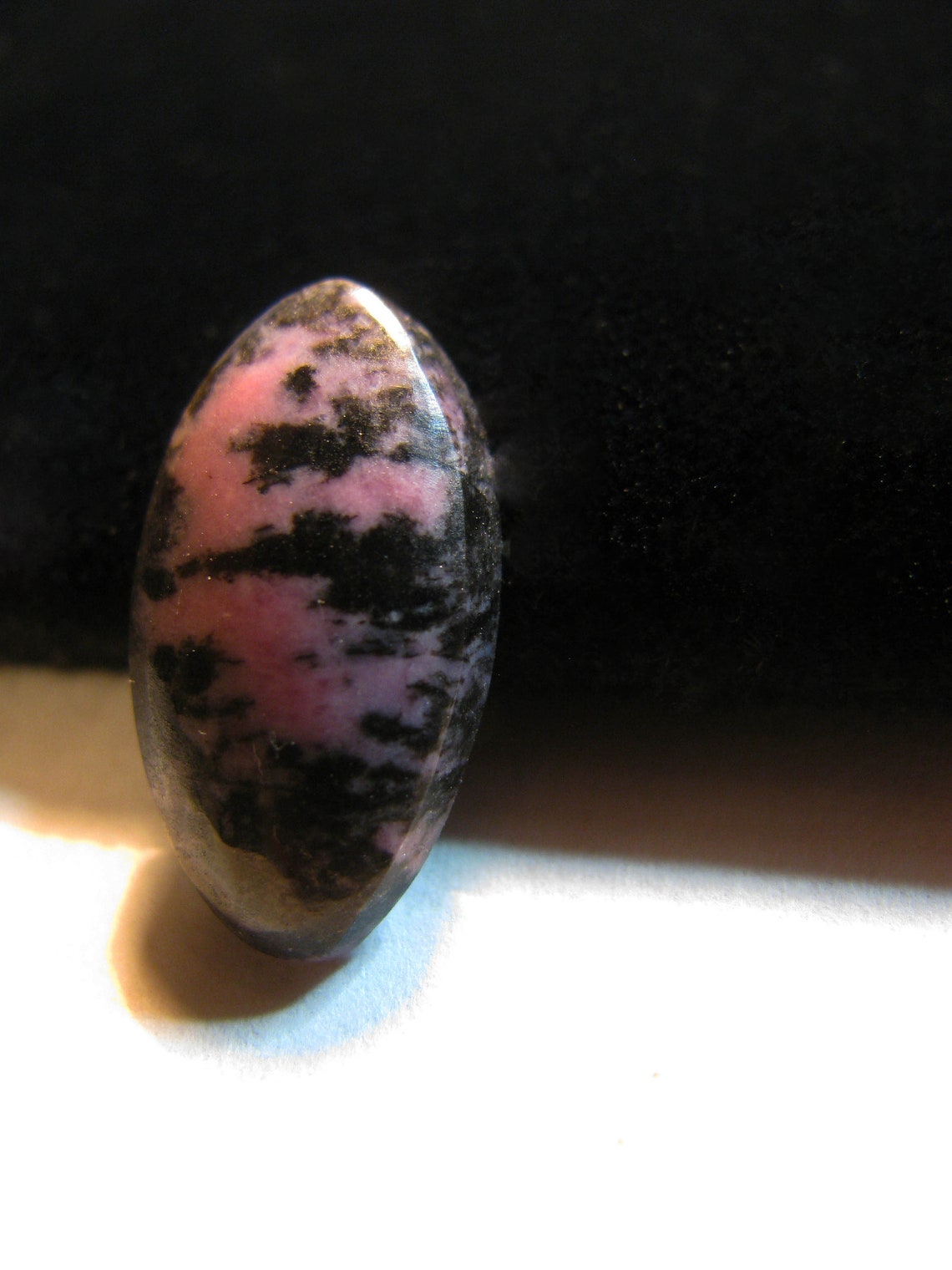 Rhodonite Cabochon Canadian Gemstone Marquise Oval 1.6 - Etsy UK
