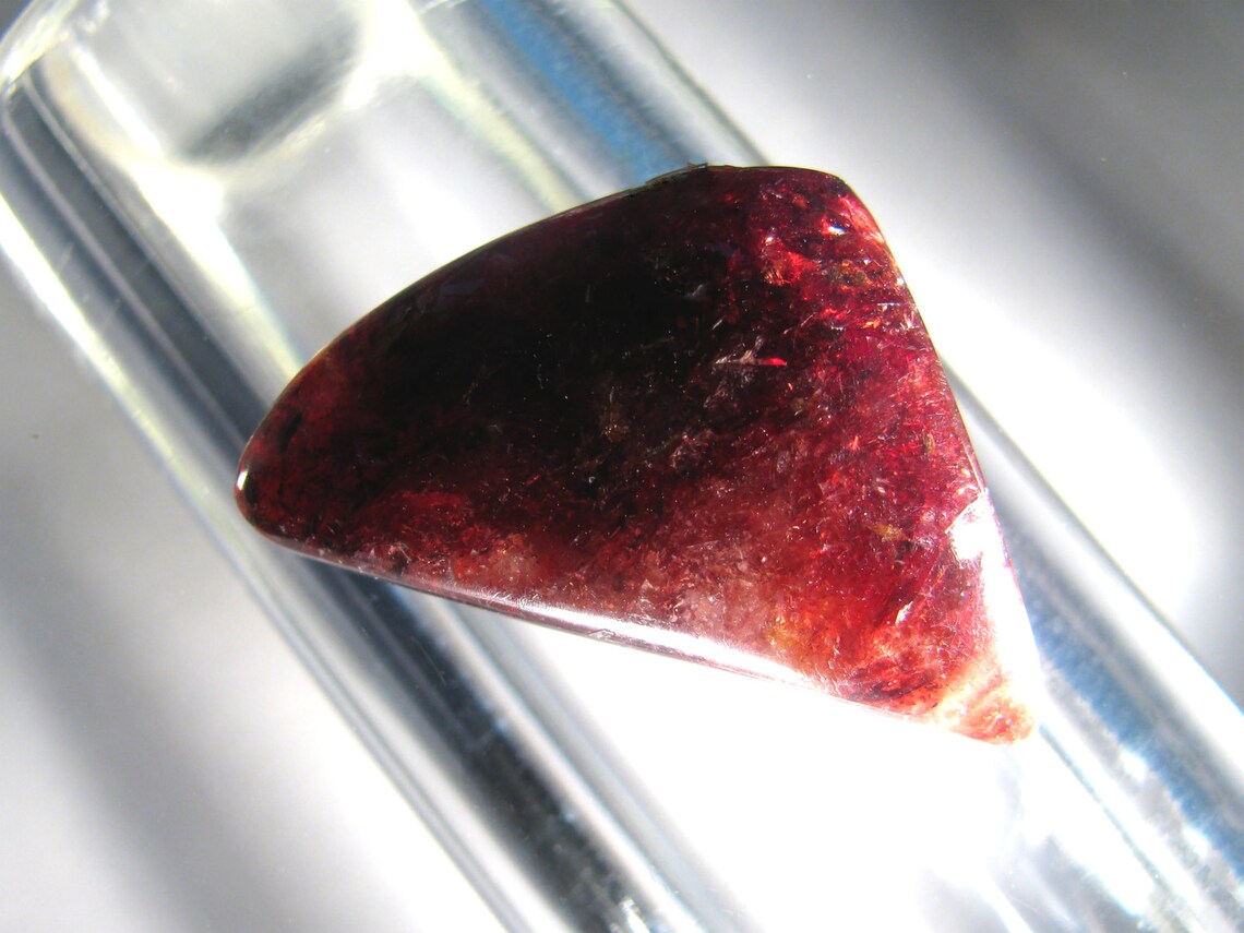 Red Mica Cabochon ~muscovite Cabochon ~ Red Gemstone ~ Russia ...
