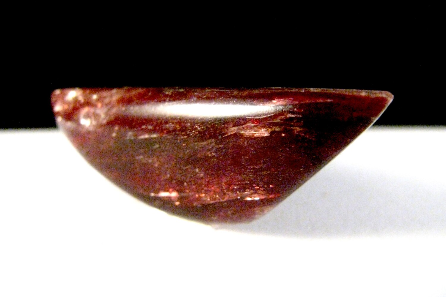 Russian Muscovite Red Mica Cabochon Russia Red Muscovite 40mm x 13mm x ...